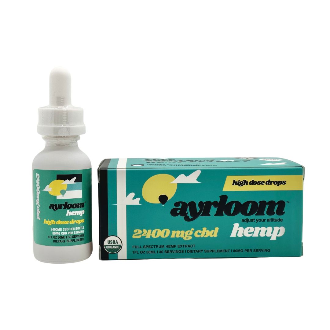 2,400mg Organic Unflavored CBD Oil | Beak & Skiff / 1911 Established