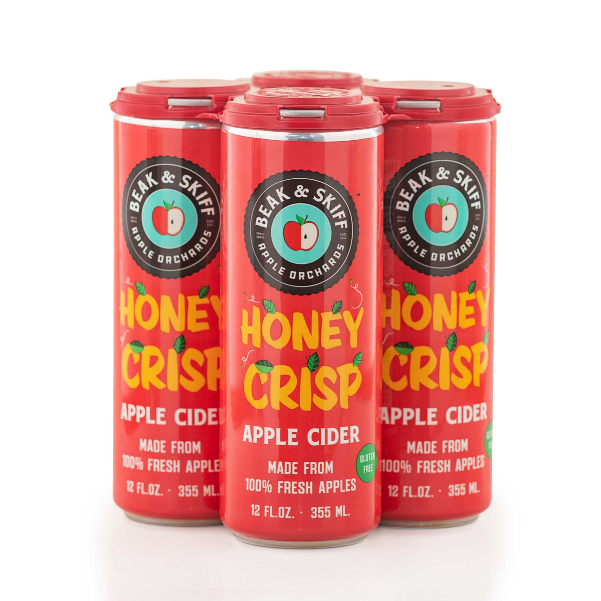 Beak & Skiff Honeycrisp Fresh Cider, 12 x 12oz | Beak & Skiff / 1911 ...